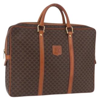Celine Sac daffaires vintage doccasion - Femme - Pre-owned - Brun - Taille: ONE Size
