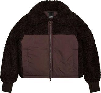 Rains Femme, Vestes, Brun, Taille: 38 FR Trikala Vision Fleece W Jacket