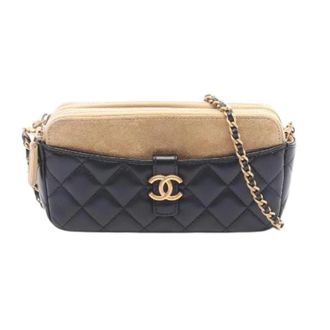 Chanel Pre-owned Matelasse Lammleder Wildleder Umh&auml;ngetasche - - Pre-owned - Damen - Mehrfarbig - ONE SIZE