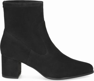 Peter Kaiser Damen - Stiefeletten 75320 LEDER STRETCH in schwarz Rauleder