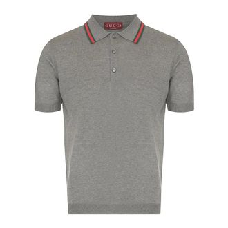 Gucci Polo - - Knitwear - Herren - Grau - S