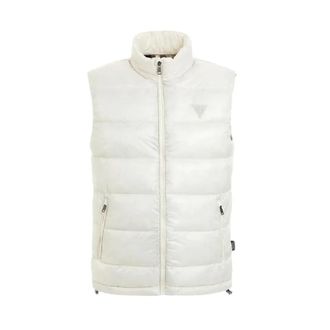 Guess Leichte &Auml;rmellose Steppweste - - Jackets - Herren - Beige - M