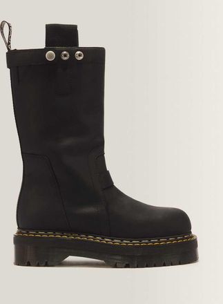 Dr. Martens Leder Rick Owens Pull On Stiefel in Schwarz, Gr&ouml;&szlig;e: 36