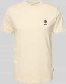 Blend T-Shirt mit Motiv- und Statement-Stitching Modell JANUS