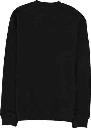 Versace Jeans Couture Logo Cotton Sweatshirt - Black