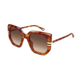 Chlo&eacute; Acetate Sonnenbrillen - - Accessories - Damen - Braun - 53 MM