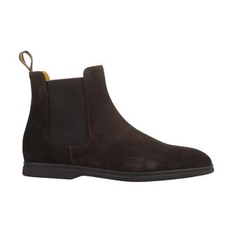 Doucal's Braune Wildleder Beatles-Style Stiefeletten - - Shoes - Herren - Braun - 45 EU
