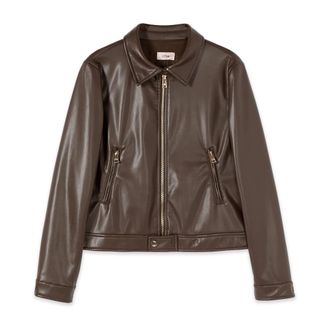 Oltre Jacke aus beschichtetem Stoff - - Jackets - Damen - Braun - 4XL
