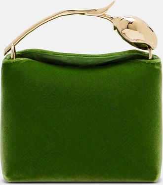 Erdem Henkeltasche Bloom Mini aus Samt