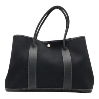 Herm&egrave;s Sac cabas vintage doccasion - Femme - Pre-owned - Noir - Taille: ONE Size