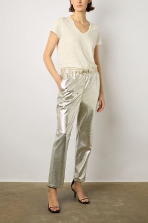 Gerard Darel T-shirt V en lin - MINDY - Ecru