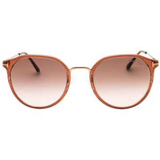 Tom Ford Sonnenbrille, Gl&auml;nzend Dunkelbraun