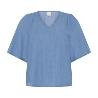 Ichi Blusen & Hemden - - Blouses & Shirts - Damen - Blau - M