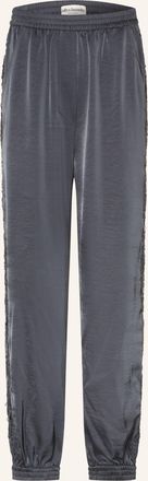 Lollys Laundry Lollys Laundry Satinhose Talmall Im Jogging-Stil Mit Spitze schwarz