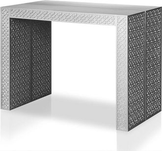 Les Tendances Table Console extensible Nassau Morocco Gris