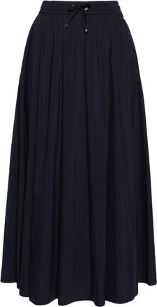 Herno Femme, Jupes, Bleu, Taille: 40 FR Jupe l&eacute;g&egrave;re en nylon stretch