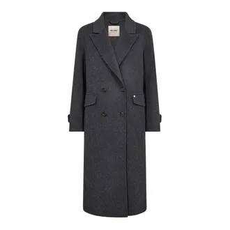 Mos Mosh MOS Mosh, Femme, Manteaux, Gris, Taille: 40 FR Manteau crois&eacute;