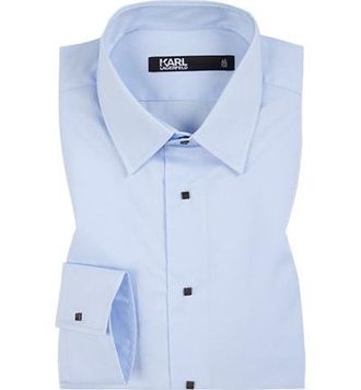 Karl Lagerfeld Herren Hemd blau