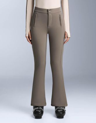 Oysho Pantalon de ski &eacute;vas&eacute; en tissu stretch imperm&eacute;able - Gris