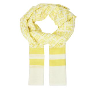 Tommy Hilfiger Schal Tommy Hilfiger Beach Summer Mono Scarf AW0AW16030 Gelb