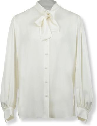 Max Mara Femme, Blouses et Chemises, Blanc, Taille: 38 FR Melania Shirt