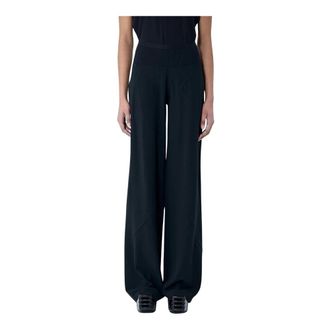 Rick Owens Panel Woll Bootcut Jeans - - Trousers - Damen - Schwarzk - S