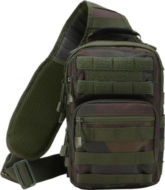 Brandit US Cooper Sling Pack Medium, Farbe: dark. wood, Größe: OS