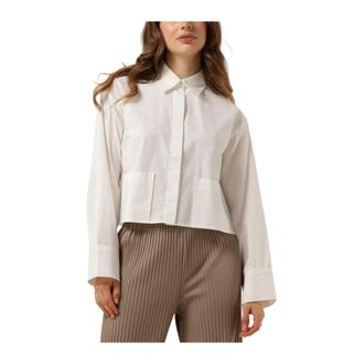 Y.A.S Elegante Wei&szlig;e Bluse - - Blouses & Shirts - Damen - Wei&szlig; - XL