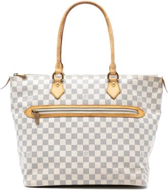 Louis Vuitton Crossbody Bags - Damier Azur Saleya GM - Gr. unisize - in Weiß - für Damen
