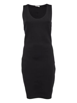 The Row robe mi-longue à design sans manches - Noir