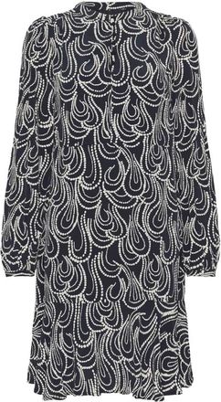 Part Two Femme, Robes, Multicolore, Taille: 46 FR Robe à Pois Marine