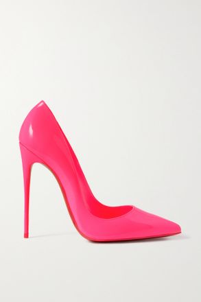 Christian Louboutin So Kate 120 Pumps Aus Lackleder - Pink