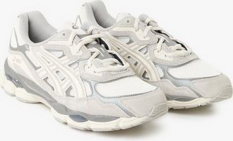 Asics Baskets compens&eacute;es en cuir m&eacute;lang&eacute;