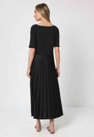 Street One Midikleid mit plissiertem Rockteil