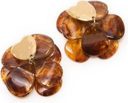 Au Printemps Paris Boucles doreille forme fleur