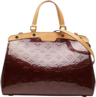 Louis Vuitton Pre-owned Monogram Vernis Brea MM sac 2-en-1 - Femme - Pre-owned - Rouge - Taille: ONE Size