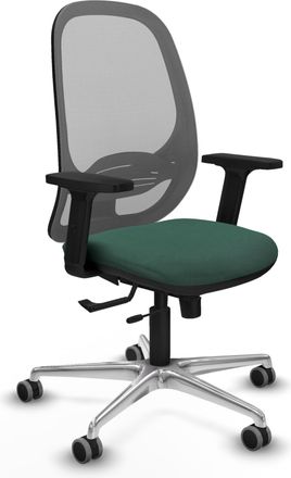 Piqueras y Crespo Cilanco Oppositorstuhl mit 2D-Armlehnen, h&ouml;henverstellbare Lendenwirbelst&uuml;tze, ausgestattet mit Syncro/Traslack und Schneidschaum, mit Rollen von 65 m