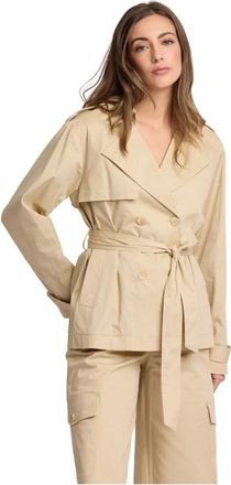 Kocca Femme, Manteaux, Beige, Taille: 42 FR Giacca stile trench