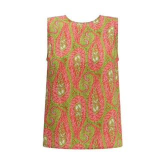 Etro Gemustertes Polyesterhemd - - Tops - Damen - Mehrfarbig - M