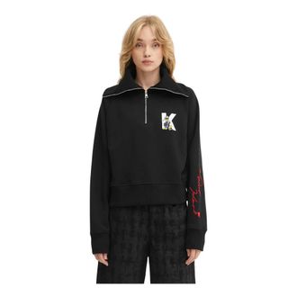 Karl Lagerfeld KL X Disney Pullover - Femme - Sweatshirts et sweats &agrave; capuche - Noir - Taille: 44 FR
