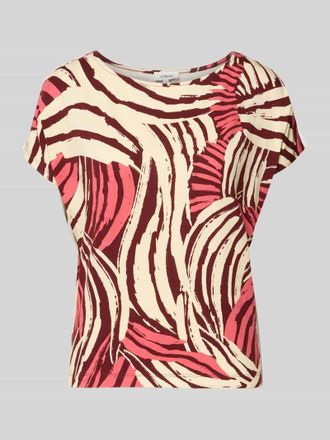 s.Oliver Red Label Relaxed Fit T-Shirt aus Viskose-Mix
