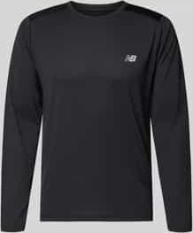 New Balance Funktionsshirt mit Rundhalsausschnitt und Logo