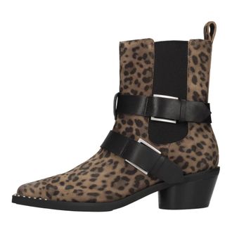 Ash Ash, Femme, Chaussures, Multicolore, Taille: 38 EU Bottine en Daim et Cuir