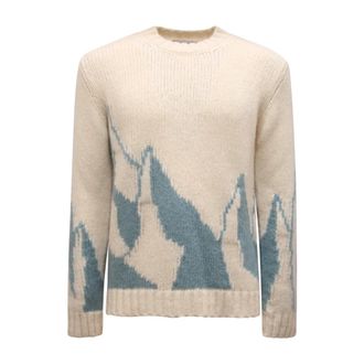Dondup Wollmischpullover - - Knitwear - Herren - Wei&szlig; - S