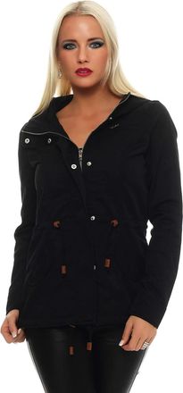 Only Damen Parka Jacke onlLORCA Spring Parka Jacket CC OTW, Gr. 34 (Herstellergröße: XS), Schwarz (Black Black)