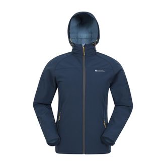 Mountain Warehouse Exodus Softshelljacke f&uuml;r Herren (Blau)