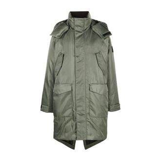 Calvin Klein Jeans Gr&uuml;ne Daunenjacke Hyper Real - - Coats - Herren - Gr&uuml;n - XL