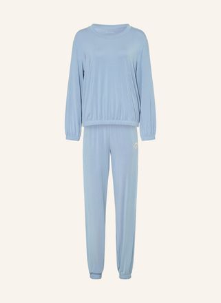 Schiesser Schlafanzug Casual Fashion blau