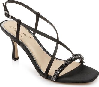 Badgley Mischka Damen Alexis Sandale mit Absatz, Schwarz, 37 EU