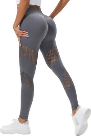Generic Legging pour femme - Legging dentra&icirc;nement respirant &agrave; s&eacute;chage rapide pour femme - Pantalon de sport push-up sans couture pour v&ecirc;tements de sport - Le